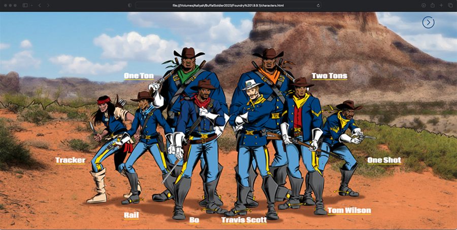 Buffalo Soldier Comic Book: Graphic Novels, Books, Illustrations, IVC ...